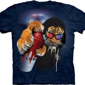 The Mountain | Shirts | Graffiti Saber Tooth Tiger King Jungle The ...